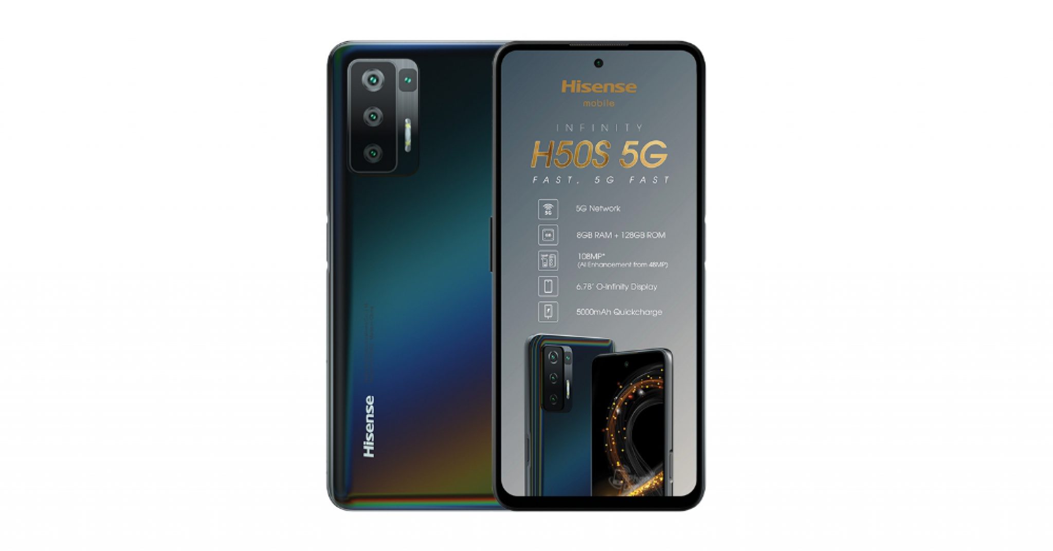 HiSense Infinity H50S 5G สรุปสเปค ราคาล่าสุด วันวางจำหน่าย โปรโมชั่น