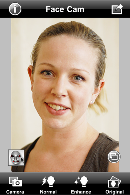 App แต่งรูป หน้าสวยวิ๊งด้วย Face Cam บน iPhone