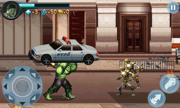 The Avengers เกมสำหรับมือถือ Java และ Android มาแล้ววว #appreview