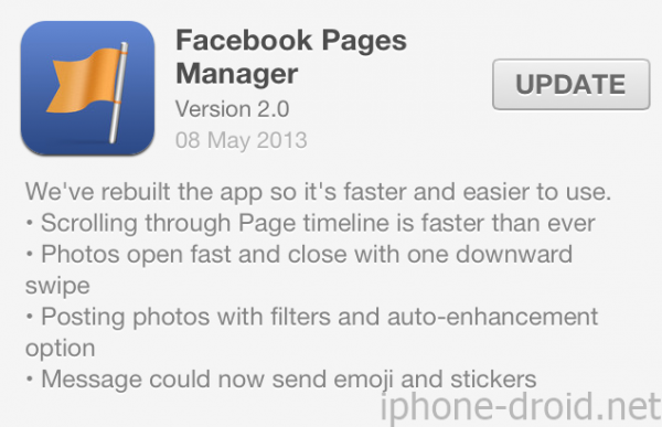 Facebook Pages Manager อัพเดทใหม่ส่ง Sticker ในข้อความและแต่งภาพก่อน ...