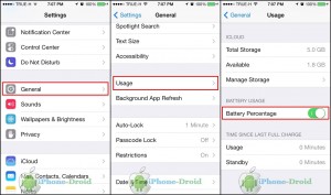 iOS 7 Tip : จะรู้ได้อย่างไรว่าชาร์จแบตฯ บน iOS 7 เต็มแล้ว