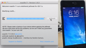 ดาวน์โหลด unofficial Evasi0n7 สำหรับเจลเบรก iOS 7.1 beta 3 ได้แล้วที่นี่