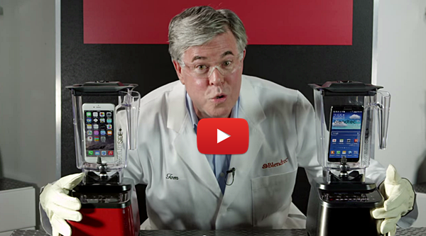 ของจริง !!! Blendtec จับ iPhone 6 Plus และ Galaxy Note 3 มาปั่นเปรียบ ...