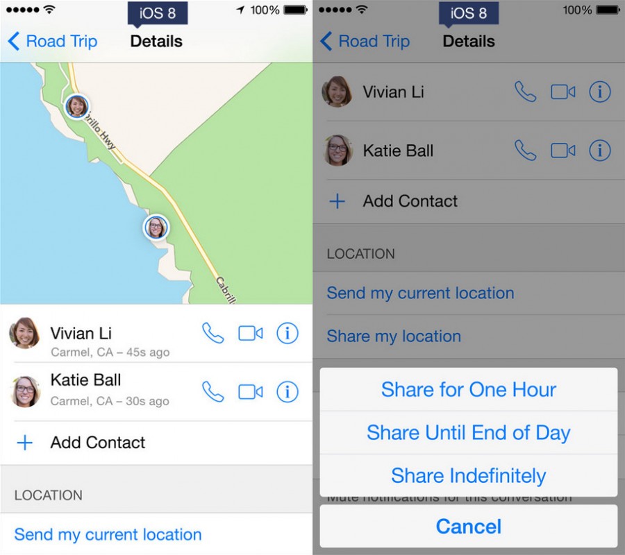 เปรียบเทียบความเปลี่ยนแปลง iOS 7 และ iOS 8