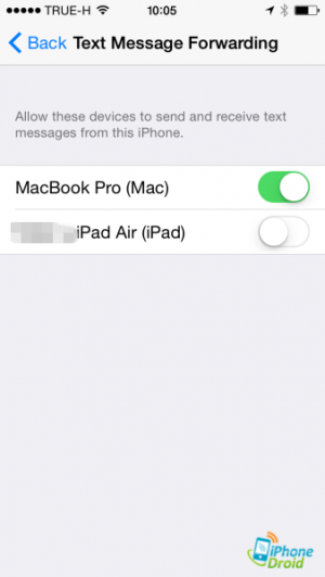 วิธีตั้งค่าให้ Mac Os X และ Ipad รับ ส่ง Sms Mms ได้ 