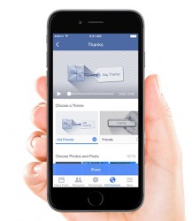 Facebook เปิดตัว Say Thanks สร้างสรรค์และส่งการ์ดแบบวิดีโอให้เพื่อน ๆ ...