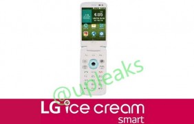 ภาพหลุด LG Ice Cream Smart มือถือฝาพับระบบ Android รุ่นใหม่จาก LG