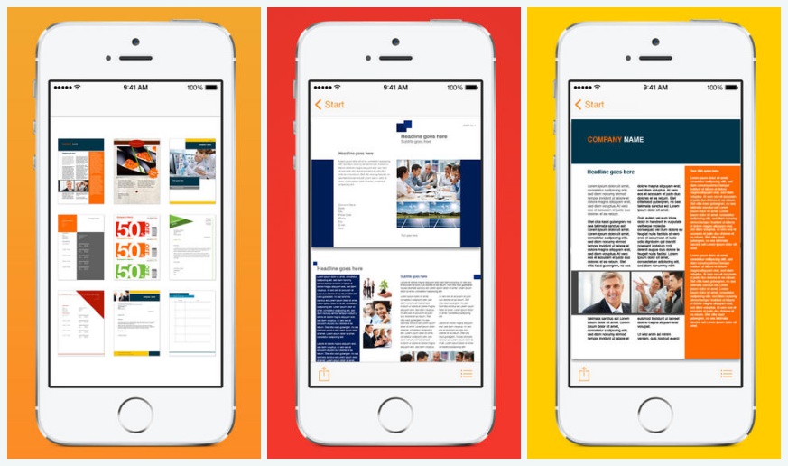 ด่วน!! แจกฟรี Templates for Pages Professional ปกติ $4.99 และ in-app ...