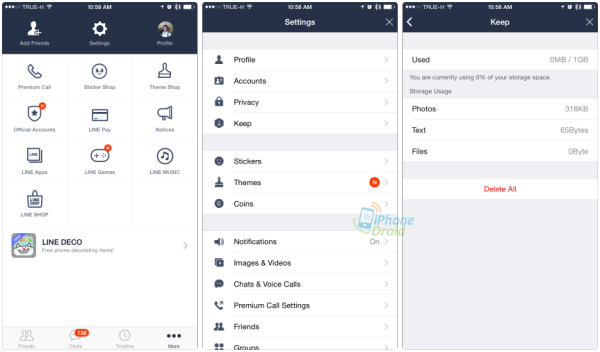 LINE iOS/ Android อัปเดทใหม่ เพิ่ม KEEP ใช้เก็บข้อความ รูป วิดีโอ จากห้องแชทและอื่นๆ วิธีใช้ ...