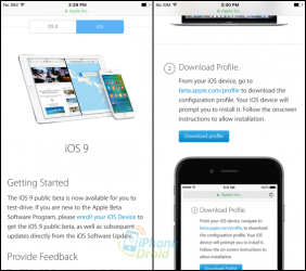 แอปเปิลปล่อย iOS 9.2 beta 1 Public Beta แล้ว ทุกคนติดตั้งทดสอบได้ วิธีติดตั้งที่นี่