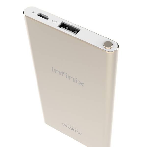 ชี้เป้า Infinix Power Bank 5000 mAh บอดี้อลูมิเนียม จัดโปรลดเหลือ 249 ...