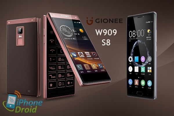 เปิดตัว Gionee W909 และ S8 สมาร์ทโฟน Android ฝาพับระดับพรีเมียม