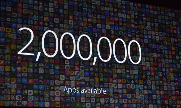 App Store มีแอพมากกว่า 2 ล้านแอพแล้ว