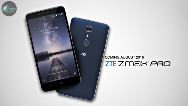 เปิดตัว ZTE ZMAX PRO สมาร์ทโฟนหน้าจอ 6 นิ้ว และสแกนนิ้วมือ ราคาเพียง 3 ...