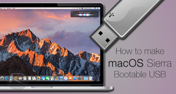วิธีสร้าง Bootable USB Flash Drive สำหรับติดตั้ง macOS Sierra