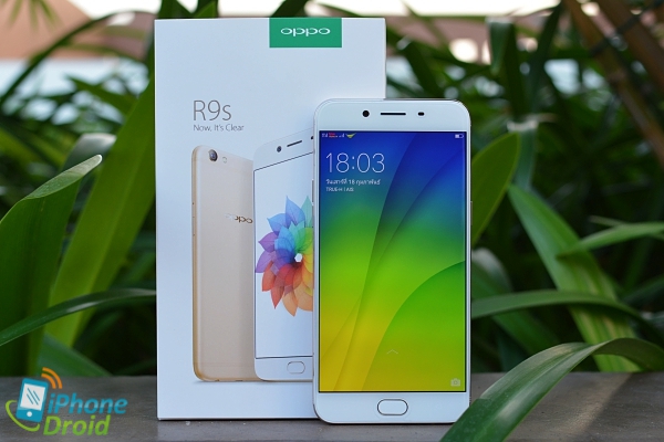 รีวิว OPPO R9s ดีไซน์บางเบา หน้าจอสดใส AMOLED Full HD และกล้องถ่ายชัด 16 ล้าน f/1.7