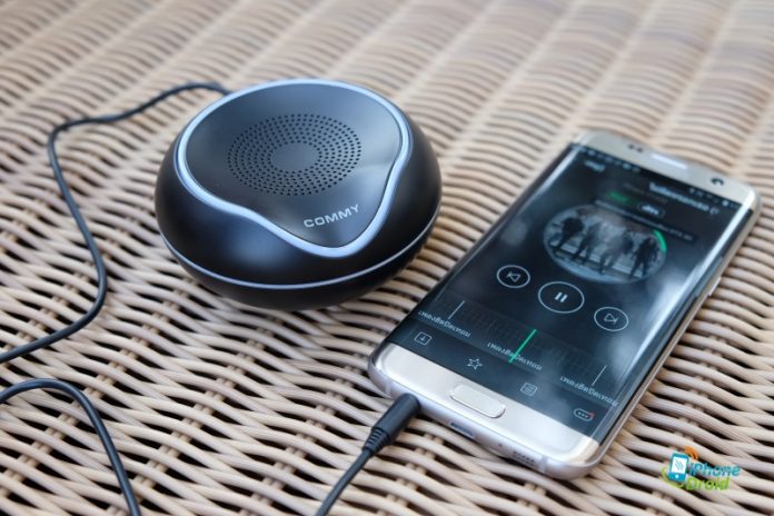 รีวิว ลำโพงบลูทูธ BS105 จาก COMMY พกพาได้ทุกที่ เสียงดี รับสายคุยโทรศัพท์ได้ในตัว