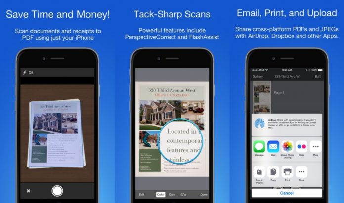 แจกฟรี Smart PDF Scanner แอปสแกนเอกสารด้วยกล้อง iPhone (ปกติขาย $4.99 ...