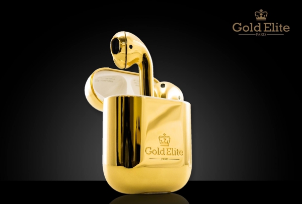 Gold Elite เปิดจอง Gold Pods 24Kt Gold หูฟัง AirPods ทองคำ ราคา 29,000 บาท