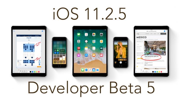 Apple ปล่อย iOS 11.2.5 Developer Beta 5 ให้นักพัฒนาได้ทดสอบแล้ว