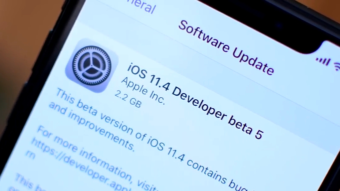 Apple ออกอัพเดท iOS 11.4 beta 5 คาดเป็นเวอร์ชั่น Gold Master
