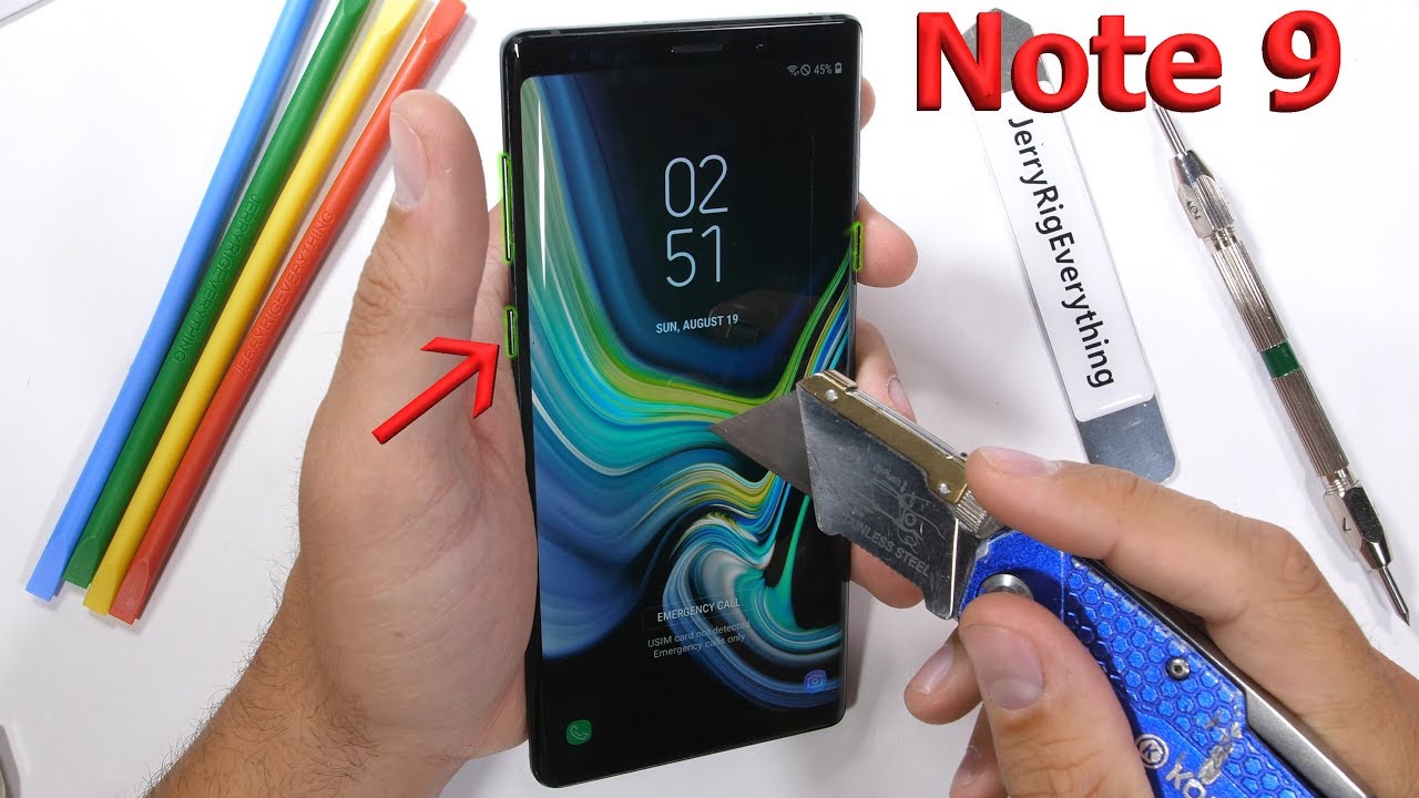ทดสอบความทนทาน Samsung Galaxy Note9 จะอยู่หรือไป (มีคลิป)