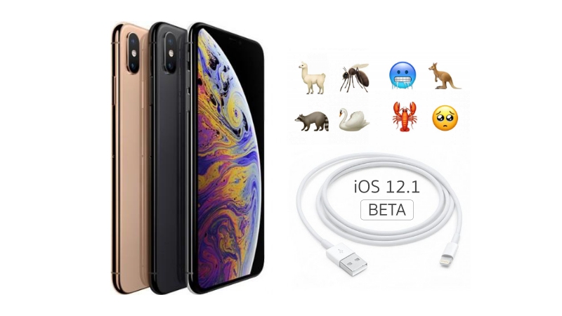iOS 12.1 Beta แก้ปัญหาชาร์จไฟ เพิ่มอีโมจิใหม่กว่า 70 แบบ และสนับสนุน eSIM