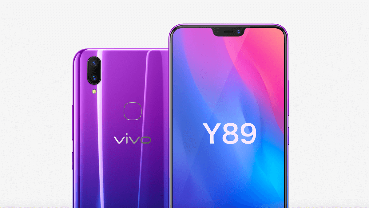 เปิดตัว Vivo Y89 ใช้ชิพ Snapdragon 626 กล้องหลังคู่ ฝาหลังไล่เฉดสี