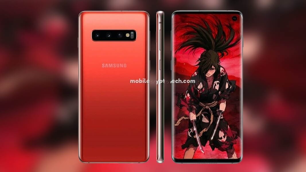 Samsung Galaxy S10 สีใหม่ Cinnabar Red ที่สุดของความร้อนแรงปีนี้