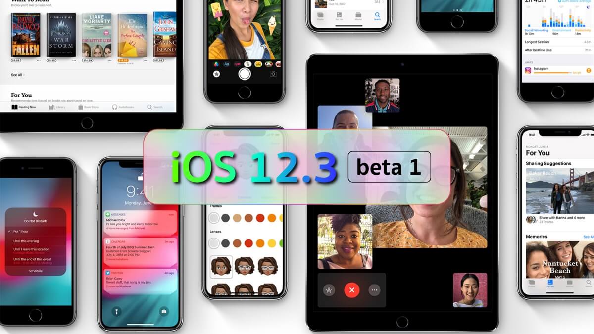 แอปเปิลออกอัพเดท iOS 12.3 beta 1 สำหรับนักพัฒนาแล้ว