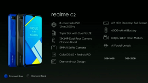 เปิดตัว realme C2 สมาร์ทโฟนสเปคดี กล้องคู่ เริ่มต้นราว 2,700 บาท