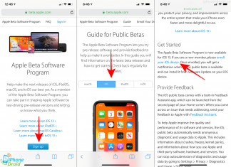 วิธีติดตั้ง iOS 13 Public Beta ทุกคนติดตั้งทดสอบได้ อัพเดทผ่าน OTA