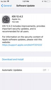 Apple ออกอัปเดท iOS 12.4.2 สำหรับ iPhone 5s, iPhone 6, iPhone 6 Plus ...