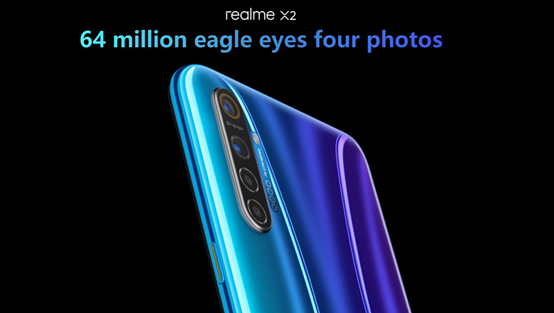 เปิดตัว realme X2 จัดเต็มด้วยจอ AMOLED ขนาด 6.4 นิ้ว, Snapdragon 730G มีกล้องหลัง 4 เลนส์สูงสุด ...