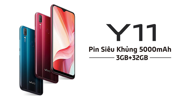 เปิดตัว Vivo Y11 สมาร์ตโฟนน้องเล็กแต่แบตอึด 5000mAh, จอใหญ่ 6.35 นิ้ว ...