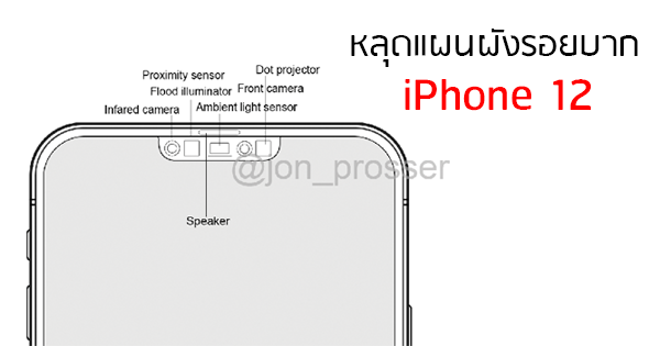 หลุดแผนผังดีไซน์ iPhone 12 มาพร้อมรอยบากที่เล็กลง แต่ทุกอย่างยังอยู่ครบ!