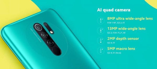 Xiaomi เปิดตัว Redmi 9 ใช้ CPU Helio G80, กล้อง 4 เลนส์ พร้อมแบต ...