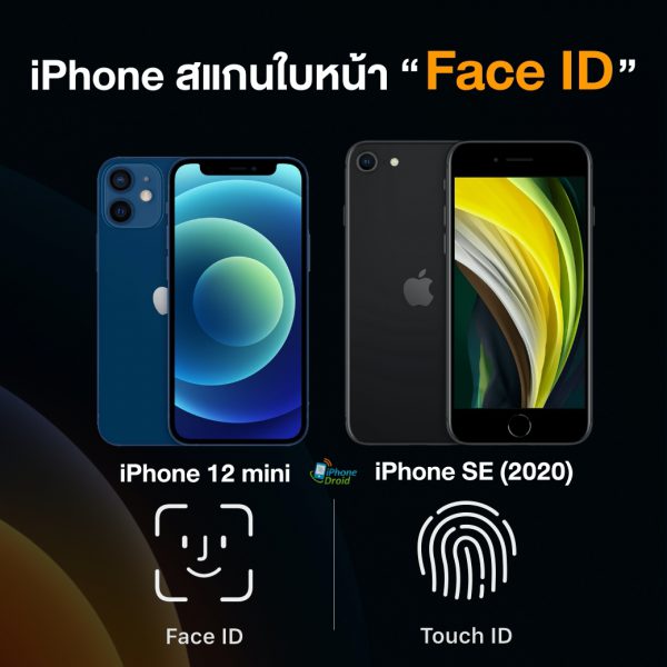 เปรียบเทียบ iPhone 12 mini และ iPhone SE (2020) ความเล็กที่แตกต่าง
