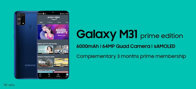 Samsung เปิดตัว Galaxy M31 Prime Edition มาพร้อมจอ sAMOLED, Exynos 9611 ...