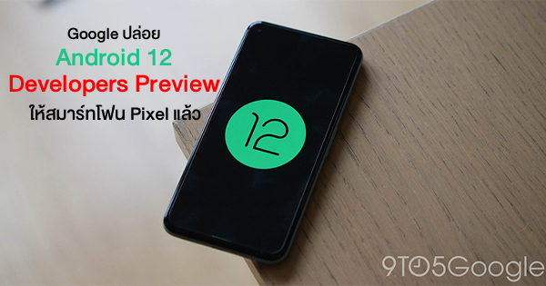 Google ปล่อยอัปเดท Android 12 Developers Preview ให้กับ Pixel แล้ว
