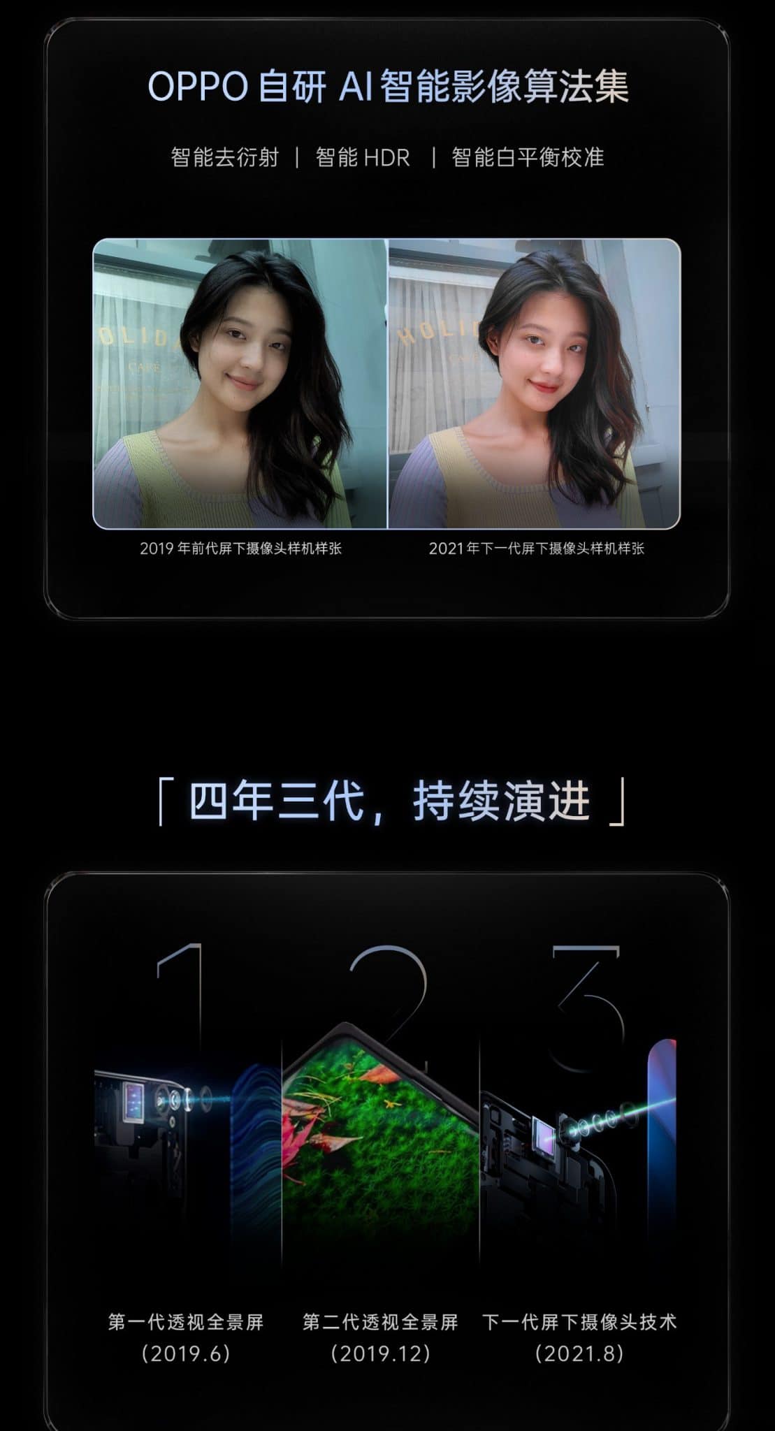 OPPO เปิดตัว "กล้องใต้หน้าจอรุ่นใหม่" เนียนตากว่าเดิมพร้อมแก้ปัญหาเซล ...