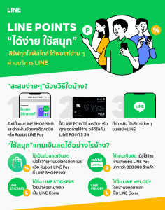 LINE POINTS เป็นมากกว่าแค่แต้มสะสม “ได้ง่าย ใช้สนุก” เสิร์ฟทุกไลฟ์สไตล์ ...