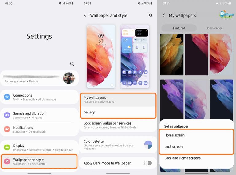 How-To วิธีเปลี่ยนธีมสีทั้งระบบบน One UI 4 ด้วยฟีเจอร์ Color Palette