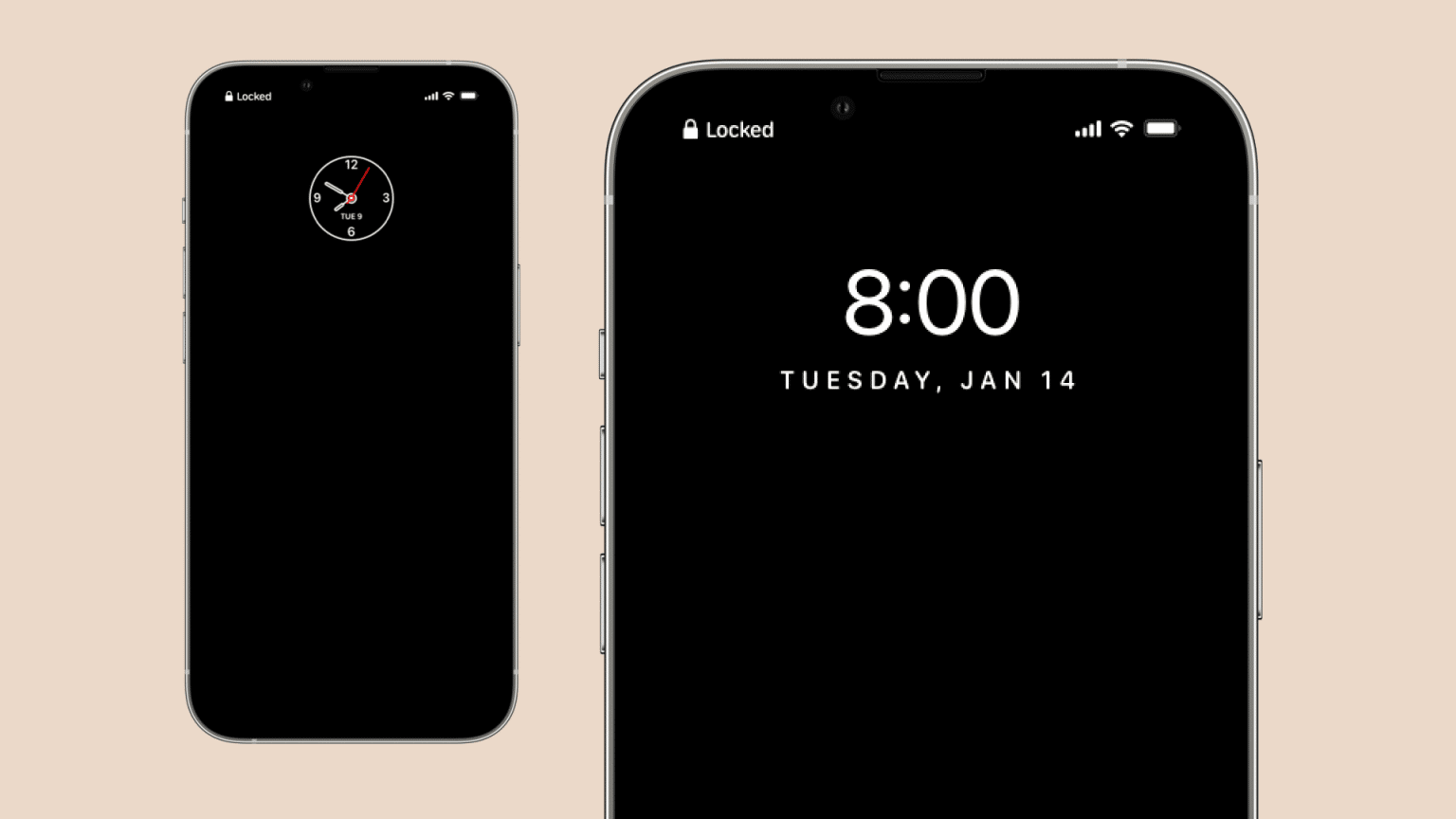น่าใช้มาก! คอนเซ็ปต์ Lock screen ใหม่ของ iPhone มี AOD, การแจ้งเตือนดี ...