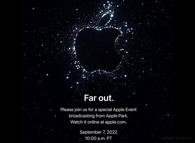 มาลองกัน !! แอนิเมชั่น Apple Event "Far Out" พร้อมให้ค้นหาดวงดาว Apple ...