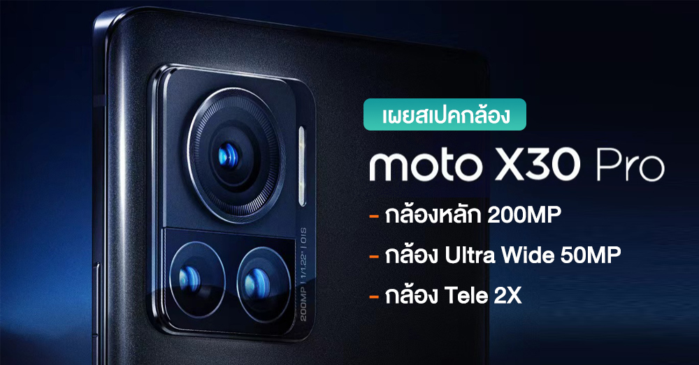 Moto X30 Pro camera specs revealed, get 3 rear cameras, complete range ...
