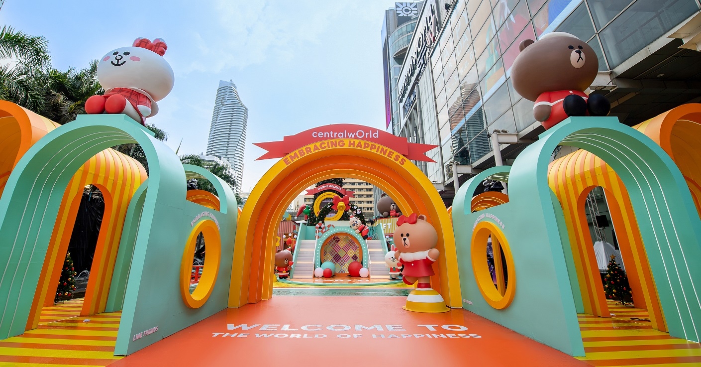 LINE FRIENDS ฉลองเทศกาลแห่งความสุขส่งท้ายปี ขนทัพคาแรคเตอร์บุกไทยครั้ง ...