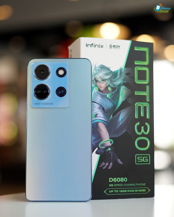 รีวิว Infinix NOTE 30 5G เกมมิ่งโฟน 5G สุดคุ้มชิป Dimensity 6080 | จอ ...