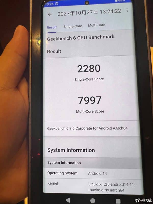 จอมหลุดเผยคะแนนทดสอบ Dimensity 9300 ได้ Multi Core แรงกว่า A17 Pro แถมยังประหยัดพลังงานมากกว่า ...