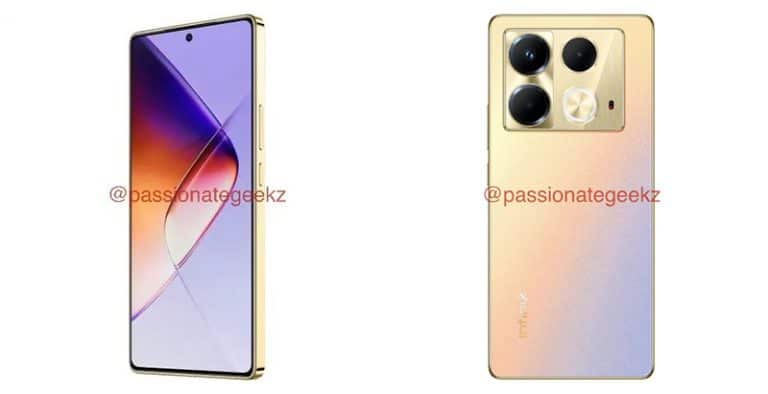 พรีเมียมขึ้น ! เผยเรนเดอร์ Infinix Note 40 l Note 40 Pro 4G มีทั้งแบบจอ ...